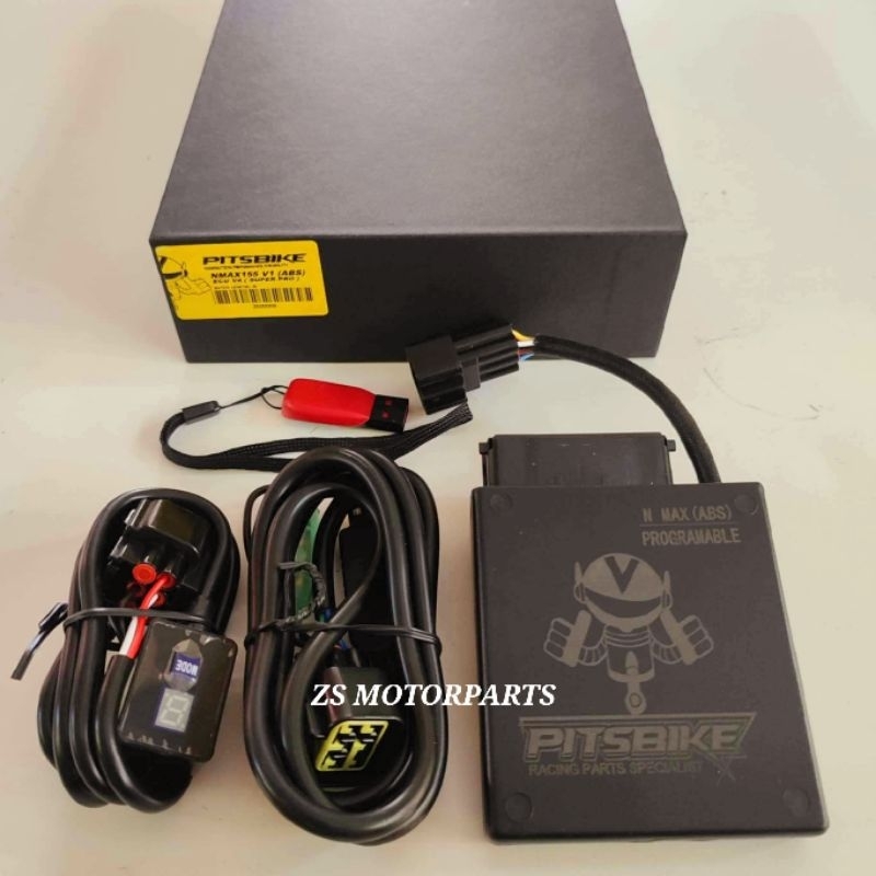 Pitsbike Adjustable ECU V4 Super Pro NMAX 155(ABS/NON ABS) | Shopee ...