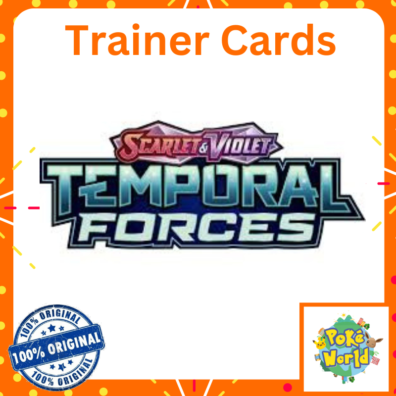 Trainer - Temporal Forces TEF Trainer Cards - Pokemon TCG | Shopee ...