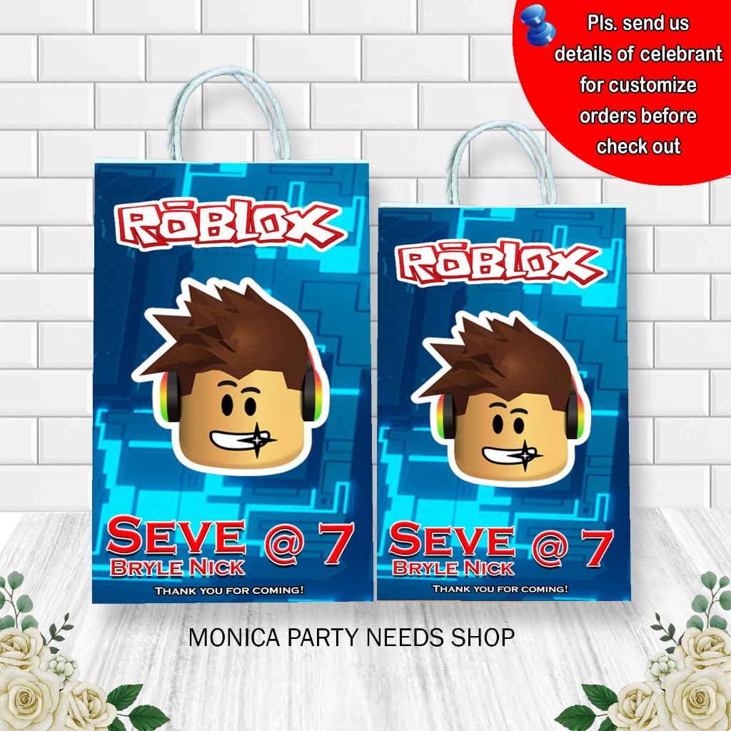 Roblox d2 free customized lootbags | Shopee Philippines