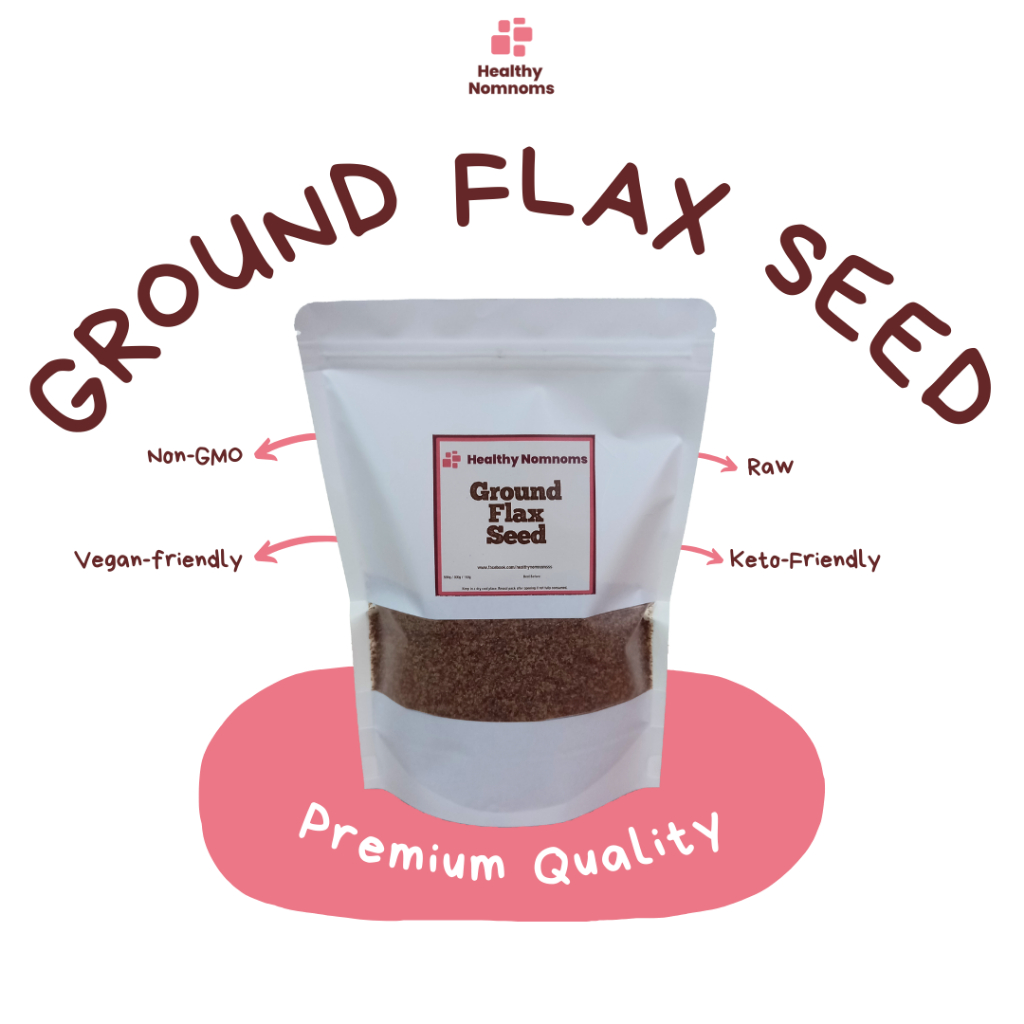 Ground Flax Seeds - Imported - Non-GMO (500g, 300g, 150g) | Shopee ...