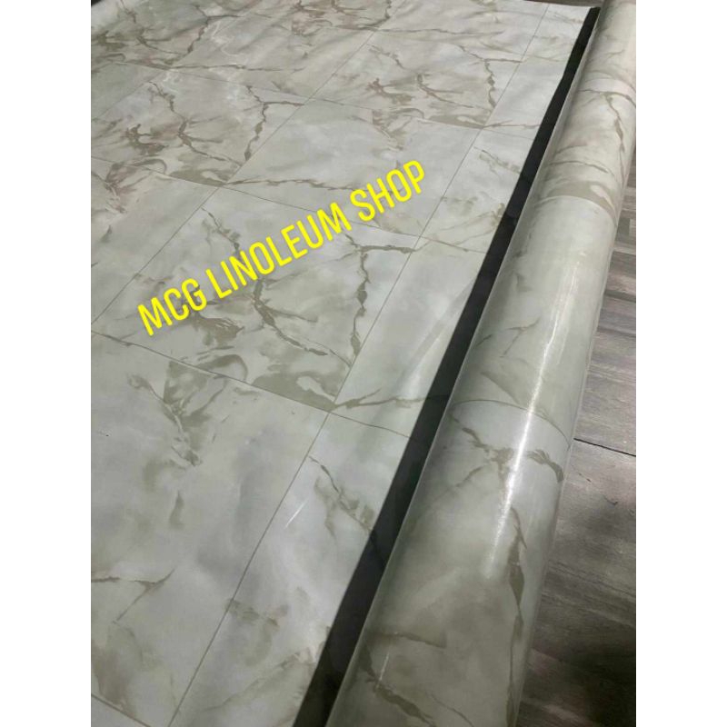 Plain white smooth rubberized linoleum/renolium/floor matting | Shopee ...