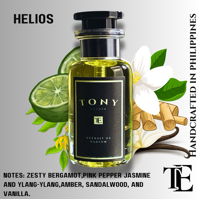 Tony Elixir Helios- Extrait de Parfum| Men's Luxury Scent |Eros Flame ...