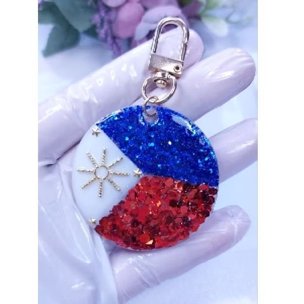 Philippine Flag Resin Keychain Personal Use Gifts Favors Giveaways ...