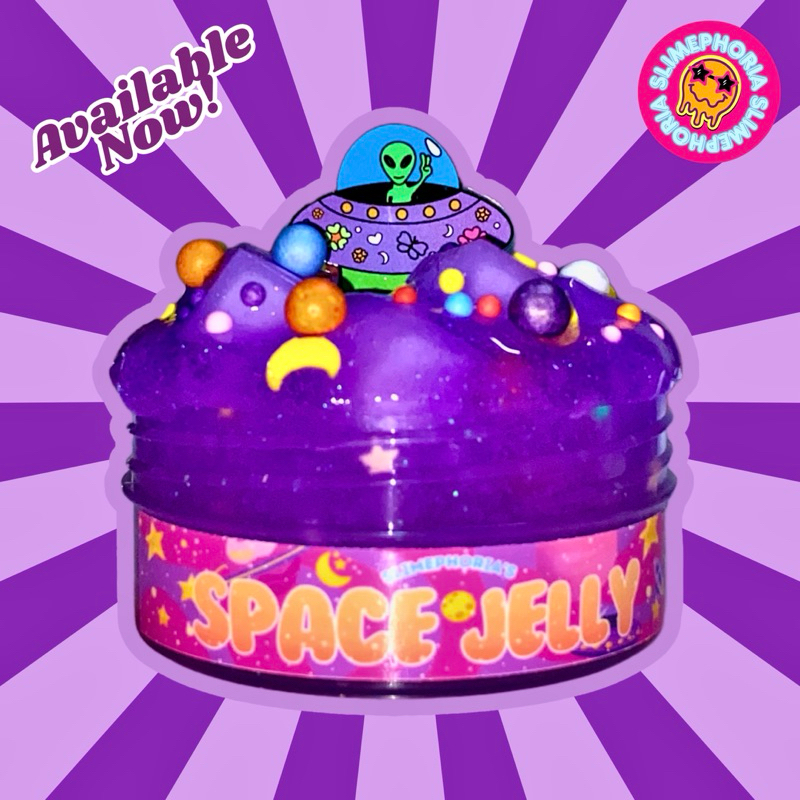 Space Jelly Slime by SlimephoriaPH | Slime for Kids Stress Relieving ...