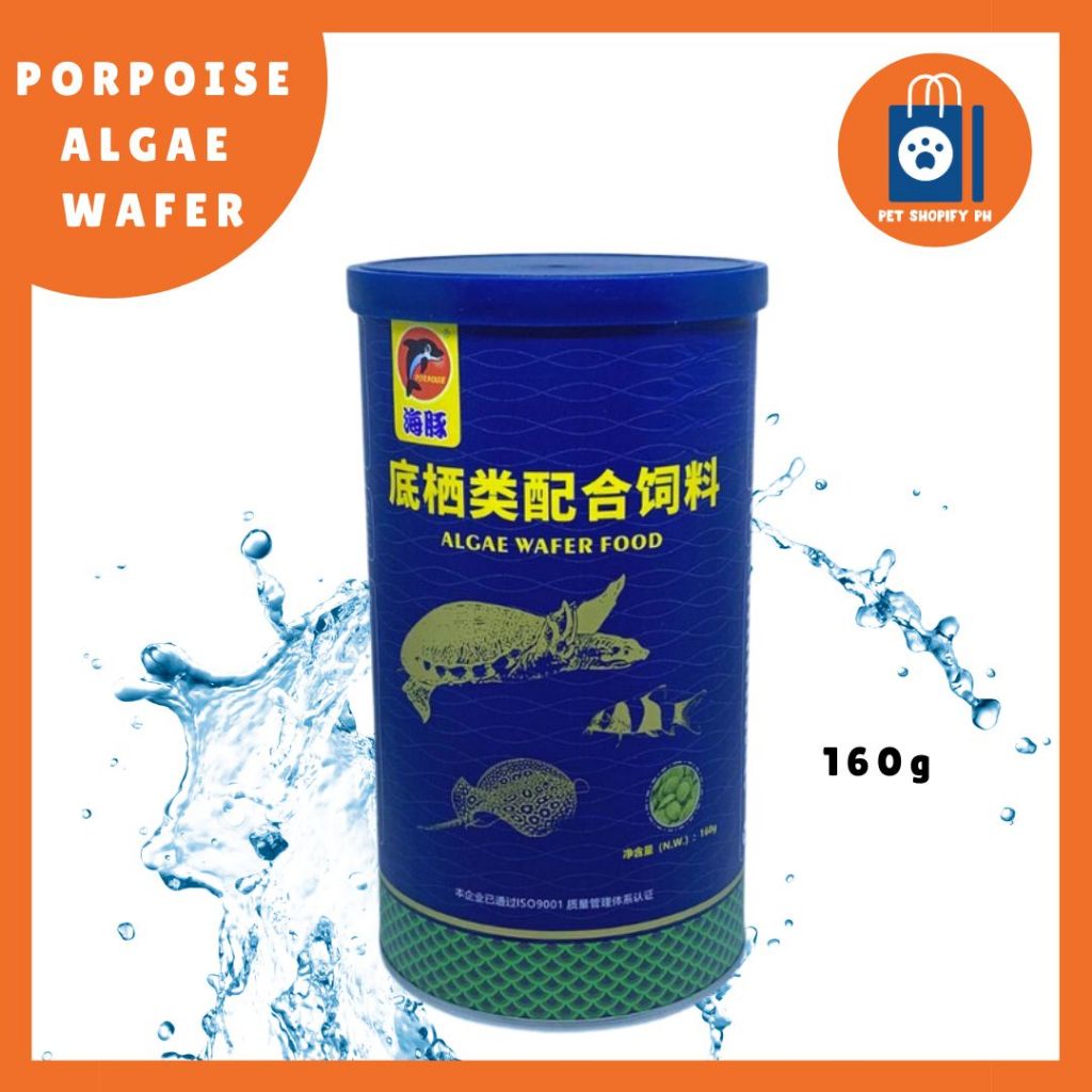 Porpoise Aquarium Algae Wafer Fish Food Suitable for all growth stages ...