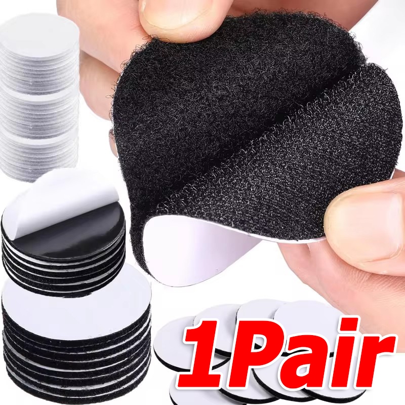 1 Pair Anti Slip Fixing Round Stickers/Carpet Mat Sticky Self Adhesive ...