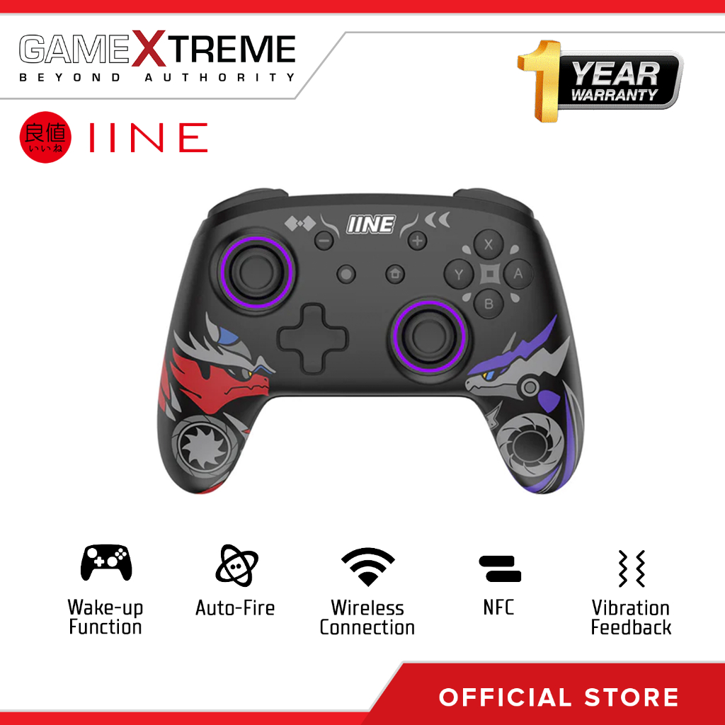 IINE Wireless Switch Controller Pokemon Scarlet & Violet (L746 ...