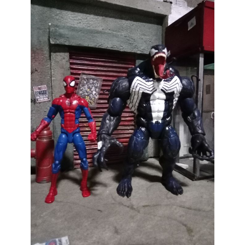 Marvel Legends Pizza Spiderman and Venom Deluxe set | Shopee Philippines