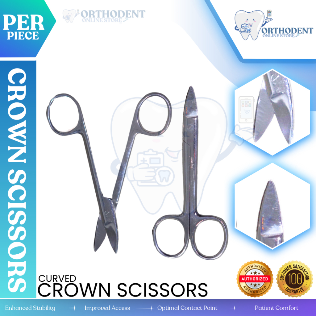 US Dontics Crown Scissors – Precision Cutting Tool with Straight ...