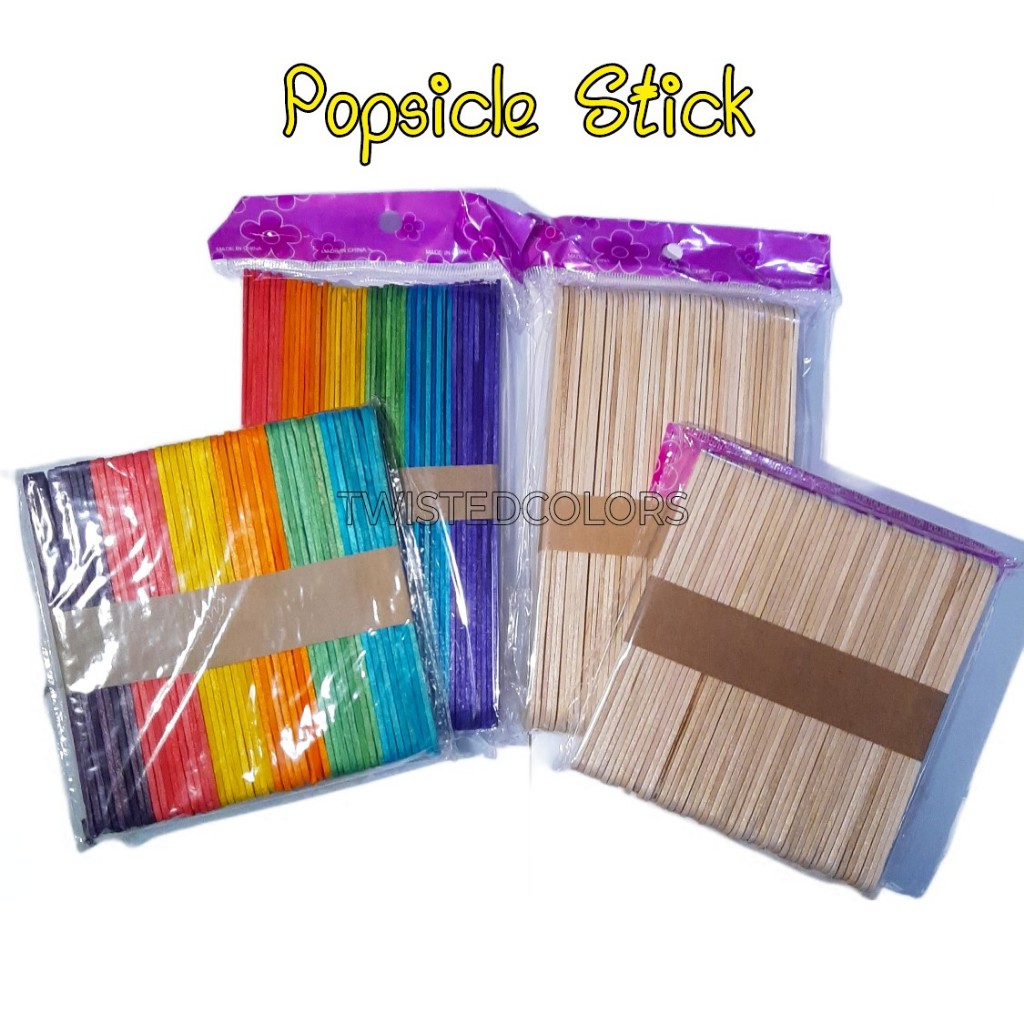 Popsicle Stick Craft Sticks Small or Jumbo | Shopee Philippines
