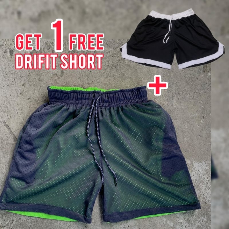 REVERSIBLE MESH Short For Men + 1 FREE DRIFIT Short | Aircool | Men's ...