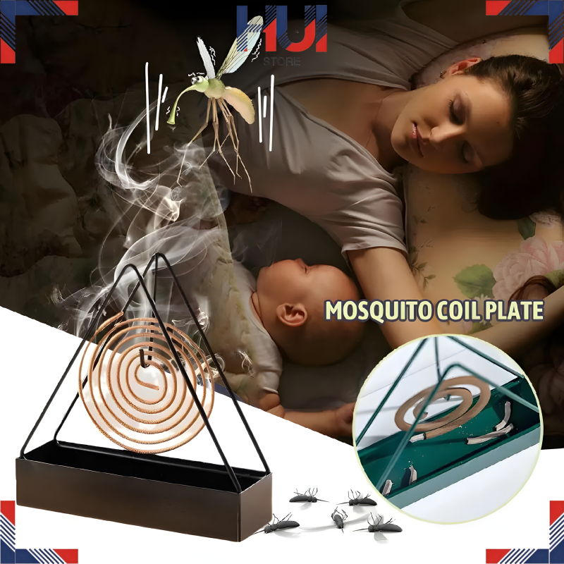 Mosquito Coil Stand Mosquito Tray Triangular Iron Mosquito Coil Stand ...