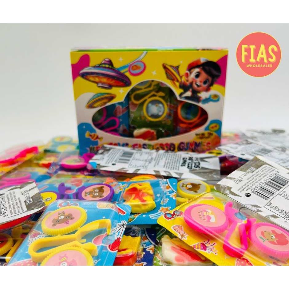 30 packs UFO Toys Fast Food Gummy Candies Paninda Giveaway | Shopee ...