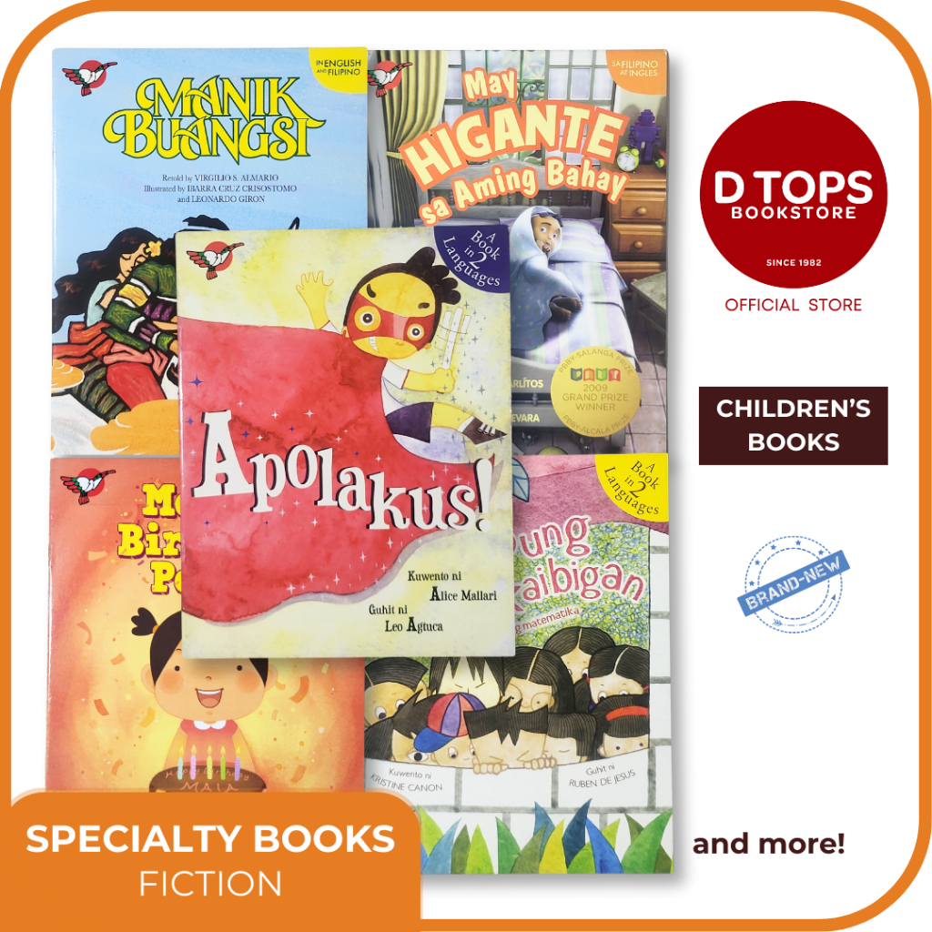 ADARNA HOUSE SHORT STORIES CHILDREN'S BOOKS 2 Languages Filipino ...