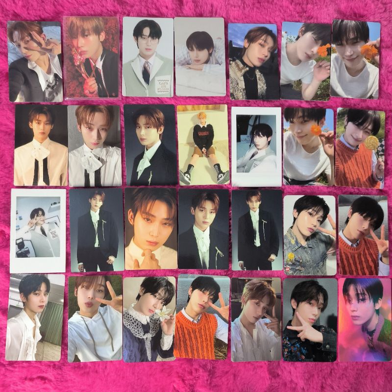 Onhand Enha SUNOO Official Pob And Album Photocards | Shopee Philippines