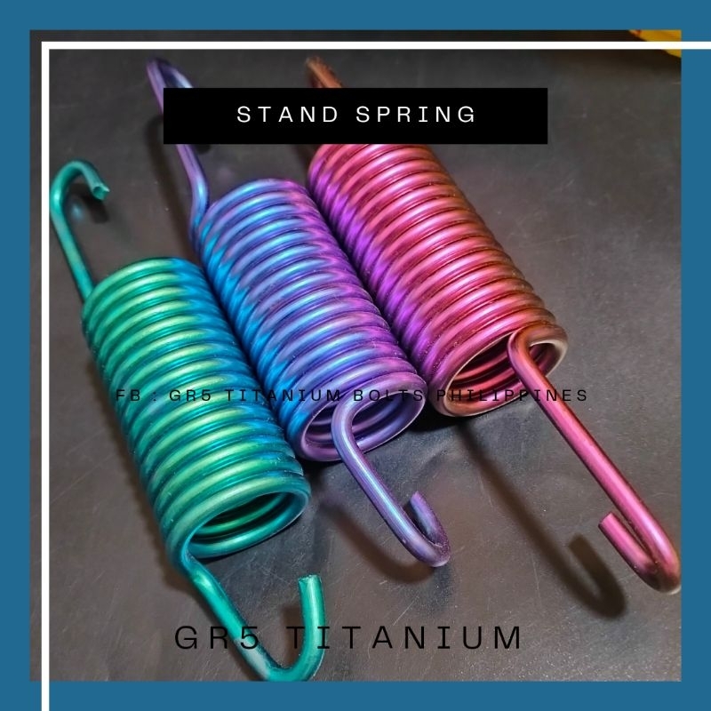 Gr5 Titanium CENTER STAND SPRING | Shopee Philippines