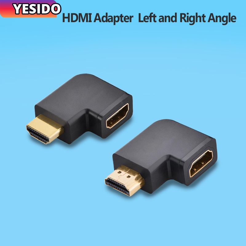 Left to right turn HDMI right angle turn adapter TV HD data cable bus ...
