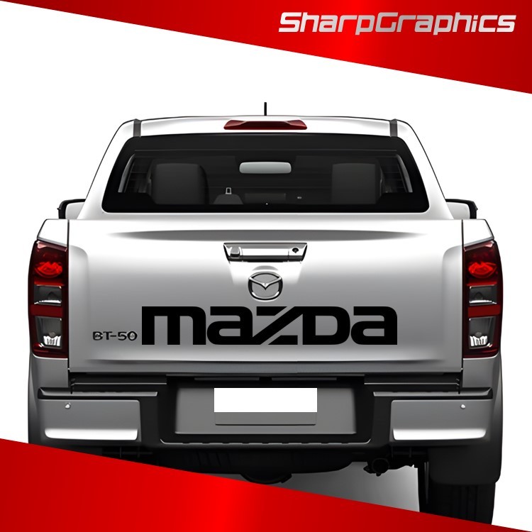 Mazda BT 50 Pick up Truck Tailgate Sticker Decal | Shopee Philippines