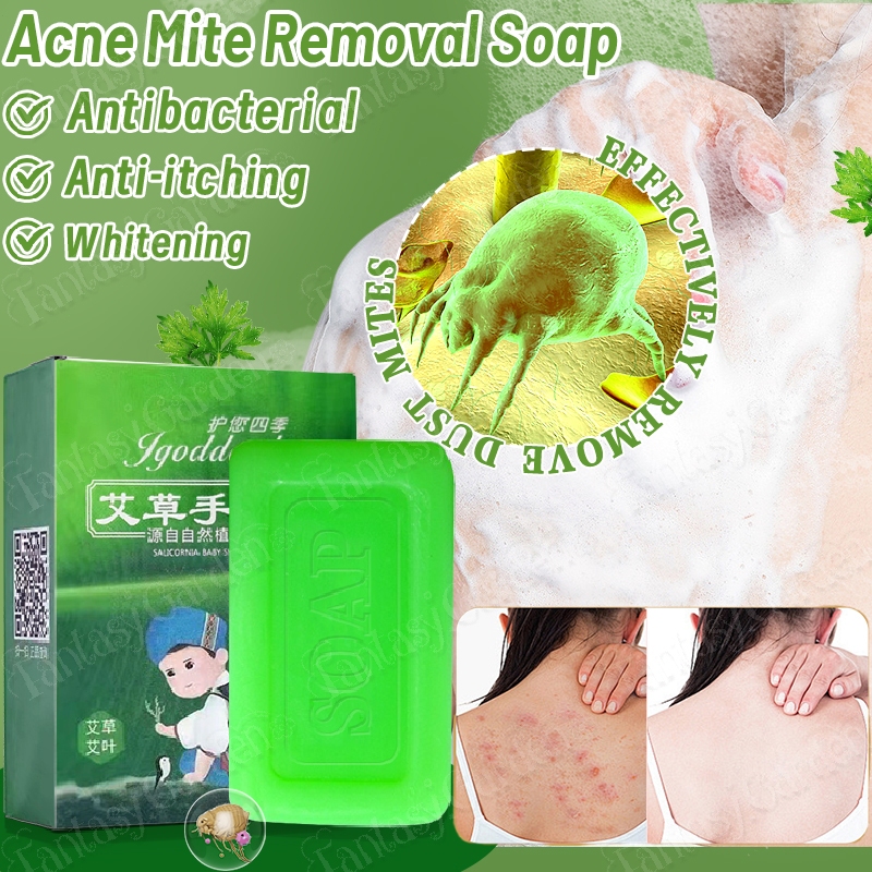 Wormwood Soap Mite Acne Soap Anti Itching Anti Fungus Whitening ...
