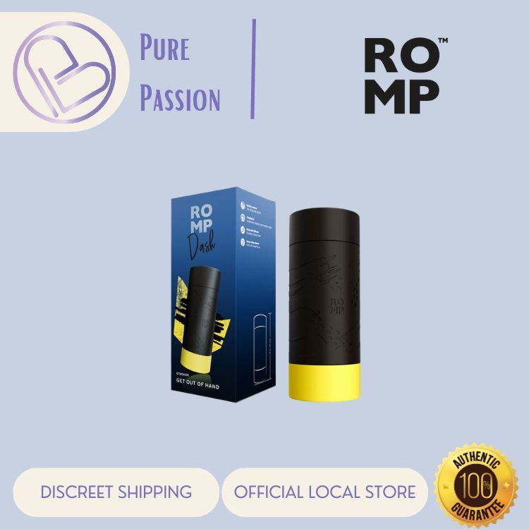 ROMP - Dash Reusable Manual Stroker Male Masturbator | Shopee Philippines