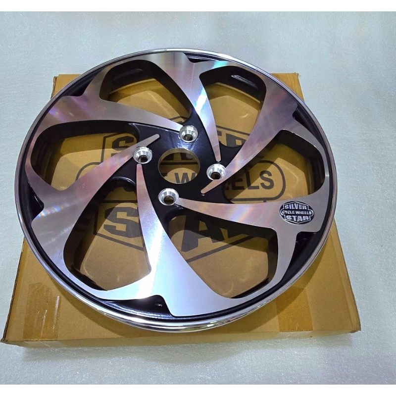 Motorcycle Sidewheel Mags Rim 17 Silverstar | Shopee Philippines