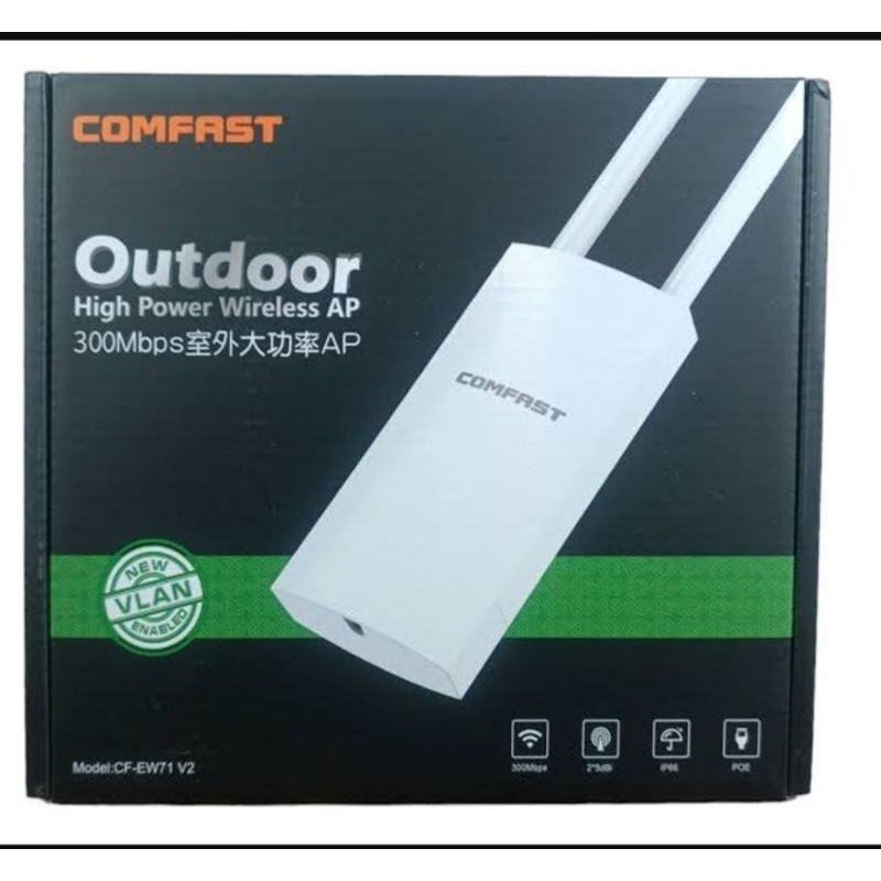 COMFAST OUTDOOR WIRELESS AP 300MBPS CF-EW71 V2 | Shopee Philippines