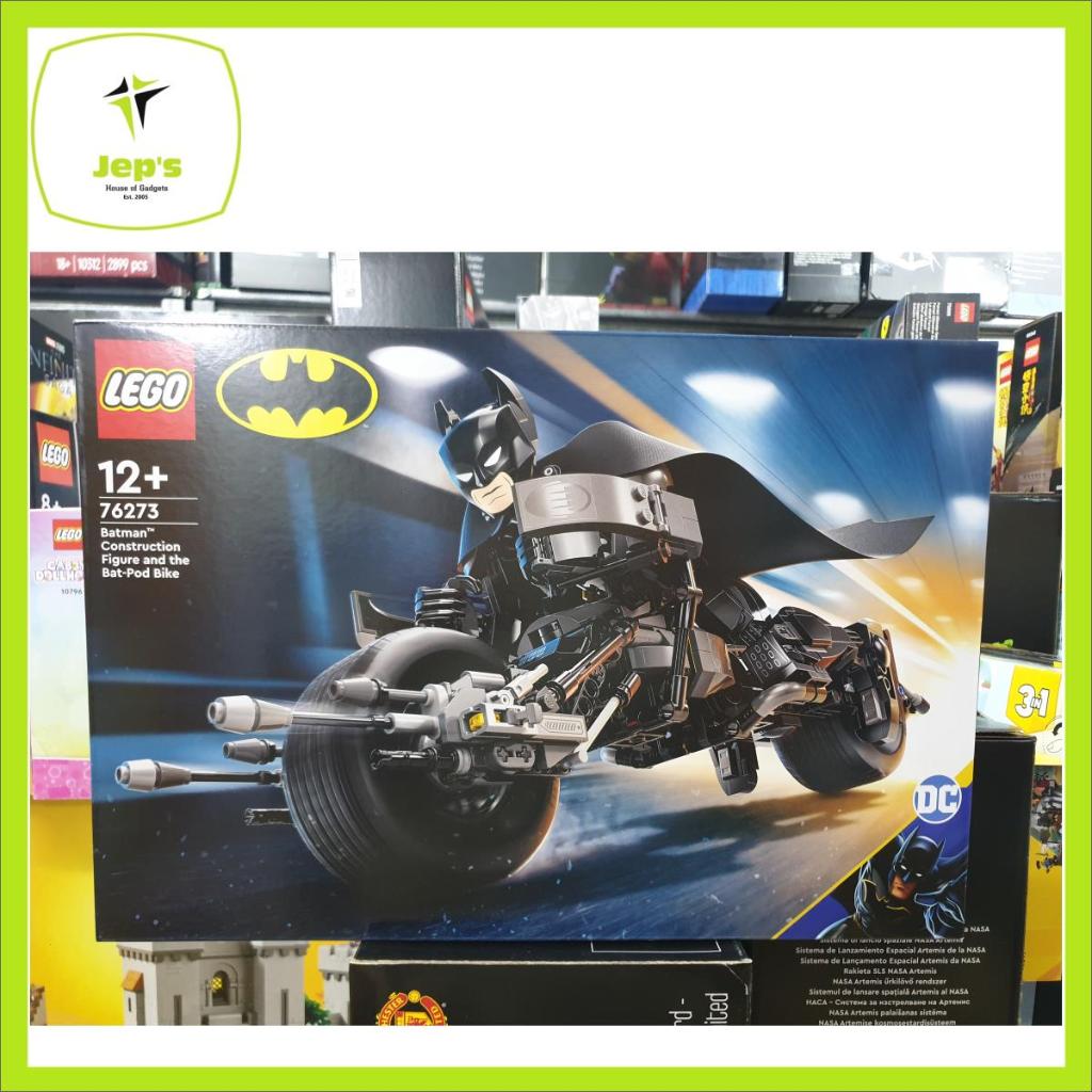 Lego DC 76273 Batman Construction Figure and the Bat Pod Bike (2024 ...