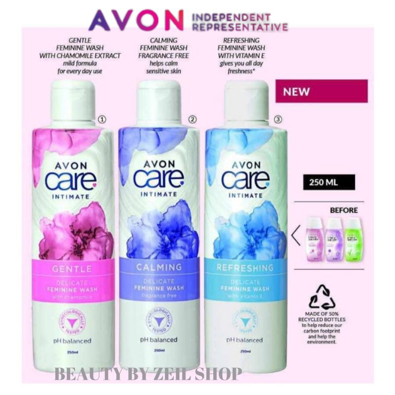 AVON SIMPLY DELICATE FEMININE WASH 250ML | Shopee Philippines