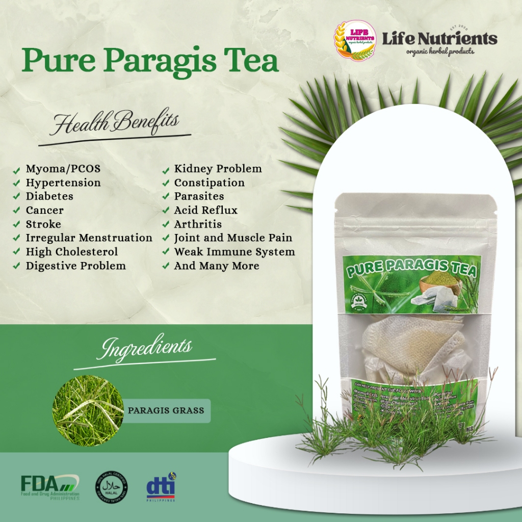 Pure Paragis Tea (Paragis Grass) | Shopee Philippines