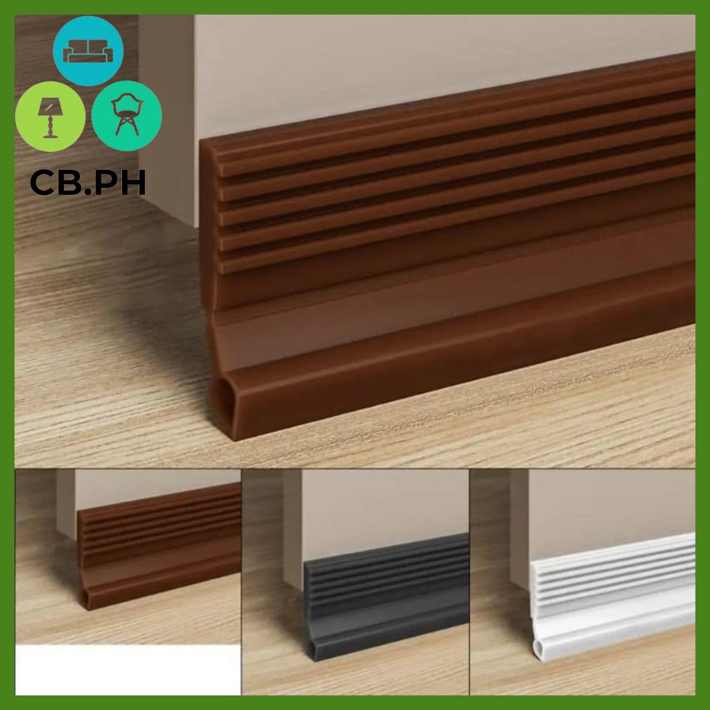 1pcs Seal Strip Door Bottom Gap Silicone Rubber Door Draft Strip Stopper Sound Insulation 100cm ...