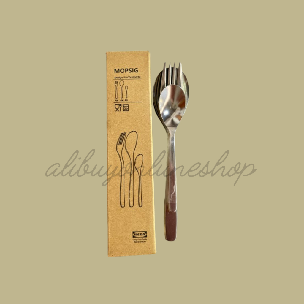 IKEA Spoon, Fork, Teaspoon 12-piece flatware set | Shopee Philippines