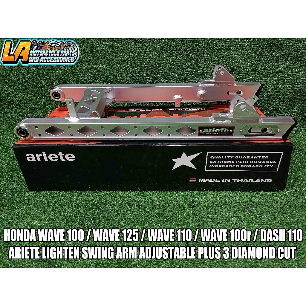 HONDA WAVE 100/WAVE 125i/WAVE 110/DASH 110 ARIETE LIGHTEN SWING ARM ...