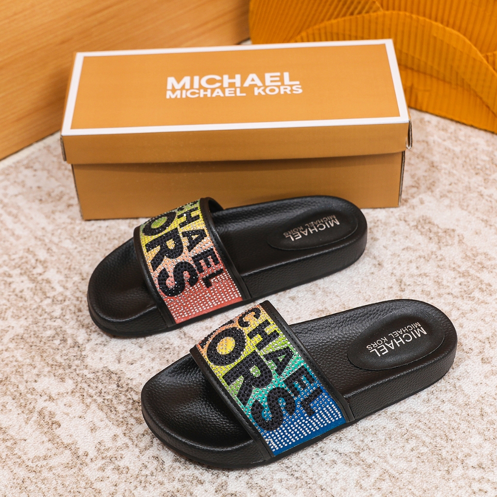 ChicFeet NEW SIZE 35-40 MK slides high quality #21-M24 | Shopee Philippines