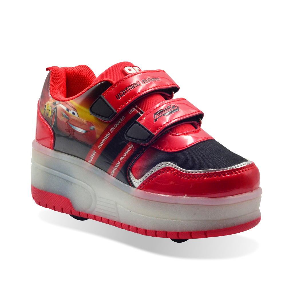 Cars Shoes Dharman Black Red | Shopee Philippines