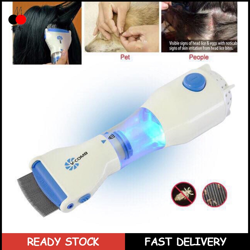 V-Comb Electric Lice Kuto Vacuum Remover Treatment Machine Nit Eggs ...
