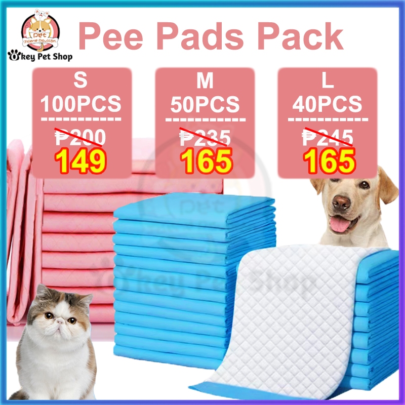 【Thickening】Dog Pee Pad Training Pads Per Pack Pee Pads For Dogs Puppy ...