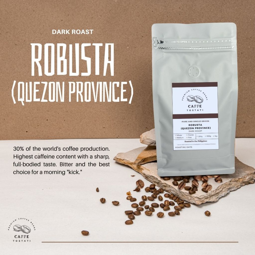 CAFFE TOSTATI Robusta (Quezon Province) | Shopee Philippines