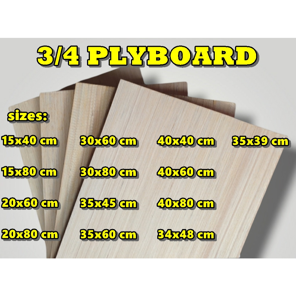 PLYBOARDS 3/4 Thickness DIY shelves WOODPLANKS Hanging Shelves Home ...