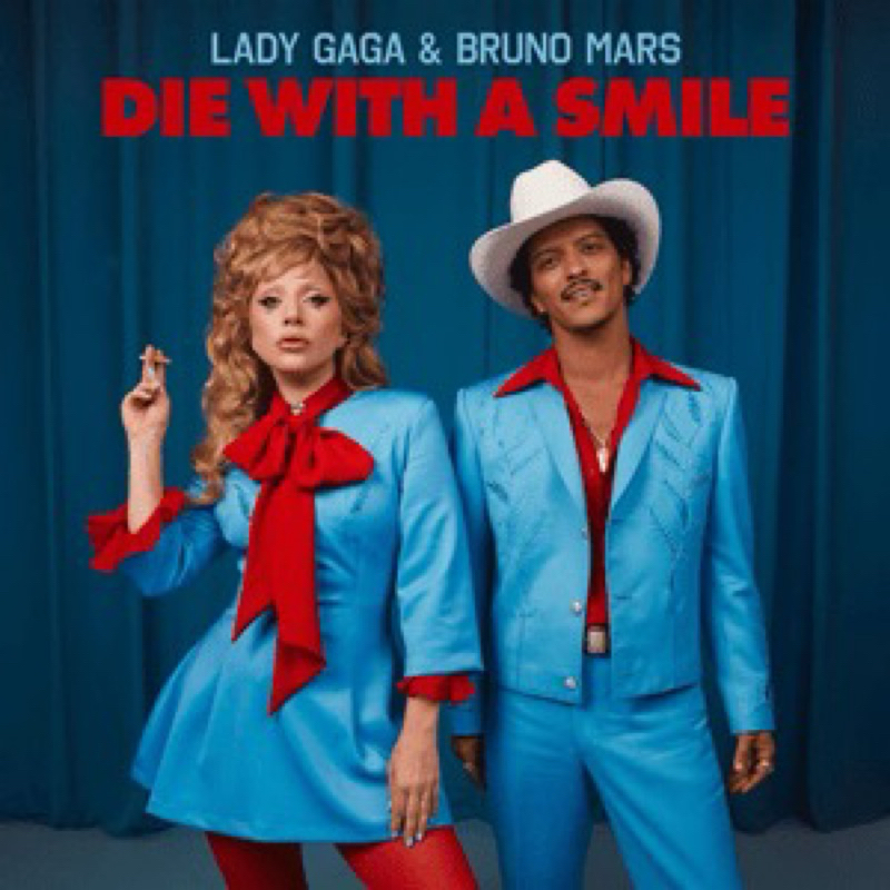 Die With A Smile by Lady Gaga and Bruno Mars (Magic Keychain) | Shopee ...