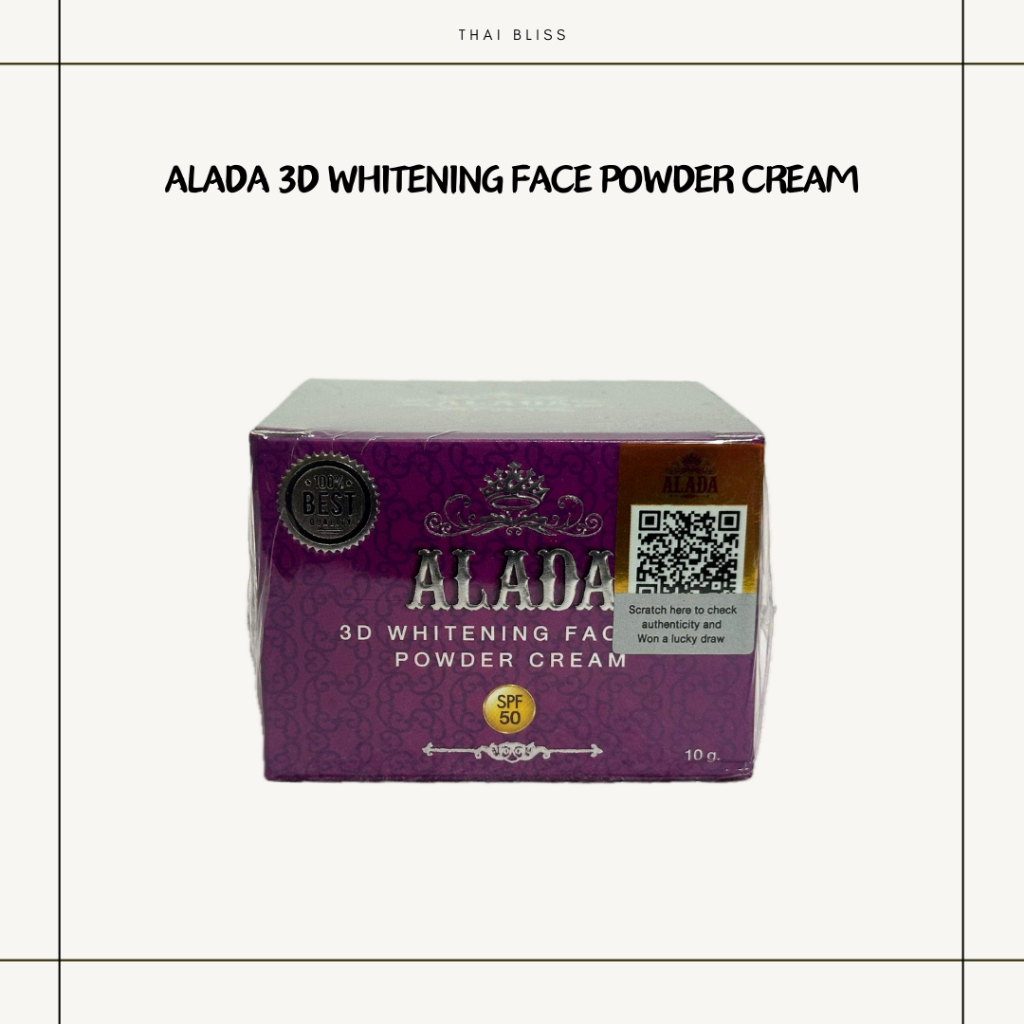 Alada 3D Whitening Face Powder Cream | Shopee Philippines
