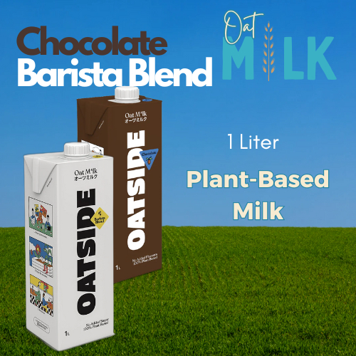 OATSIDE BARISTA BLEND OAT MILK & OATSIDE CHOCOLATE OAT MILK ( 1LITER x ...