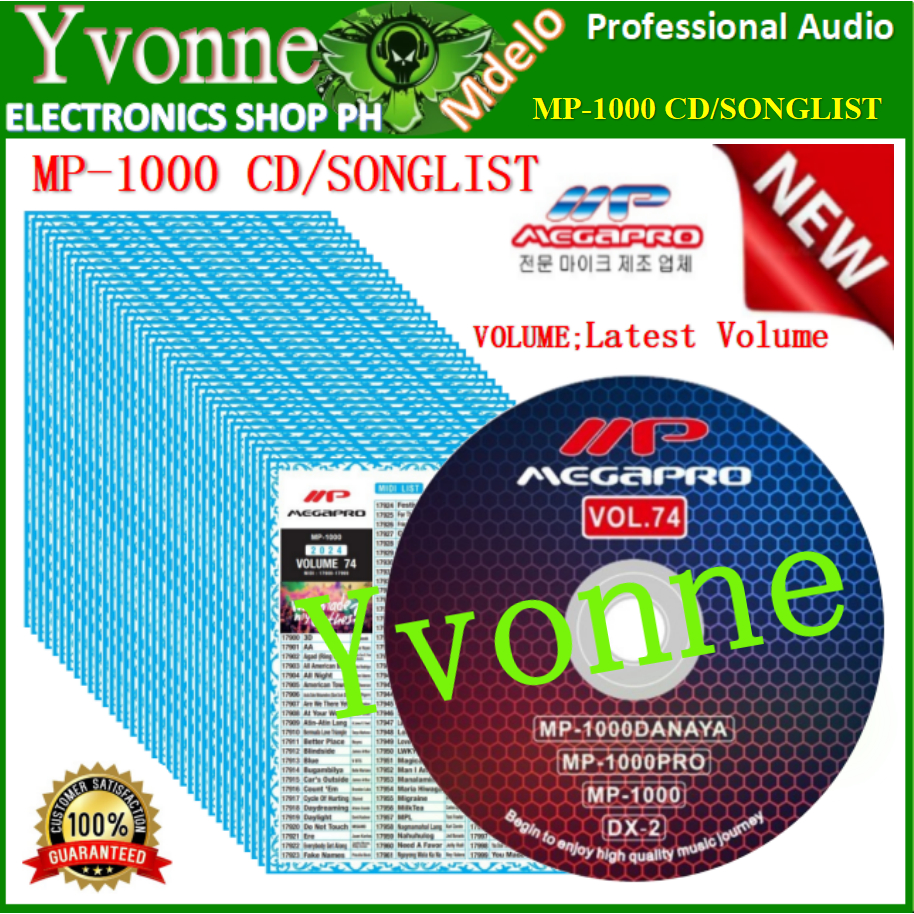 Yvonne.SHOP Updated CD For MP-1000 MP-1000PRO DX2 MP-2000PRO ( MP-1000 ...