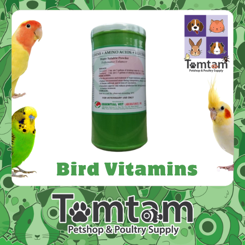 Bird Multivitamins Essential Vet 1 Kilo Jar Original | Shopee Philippines