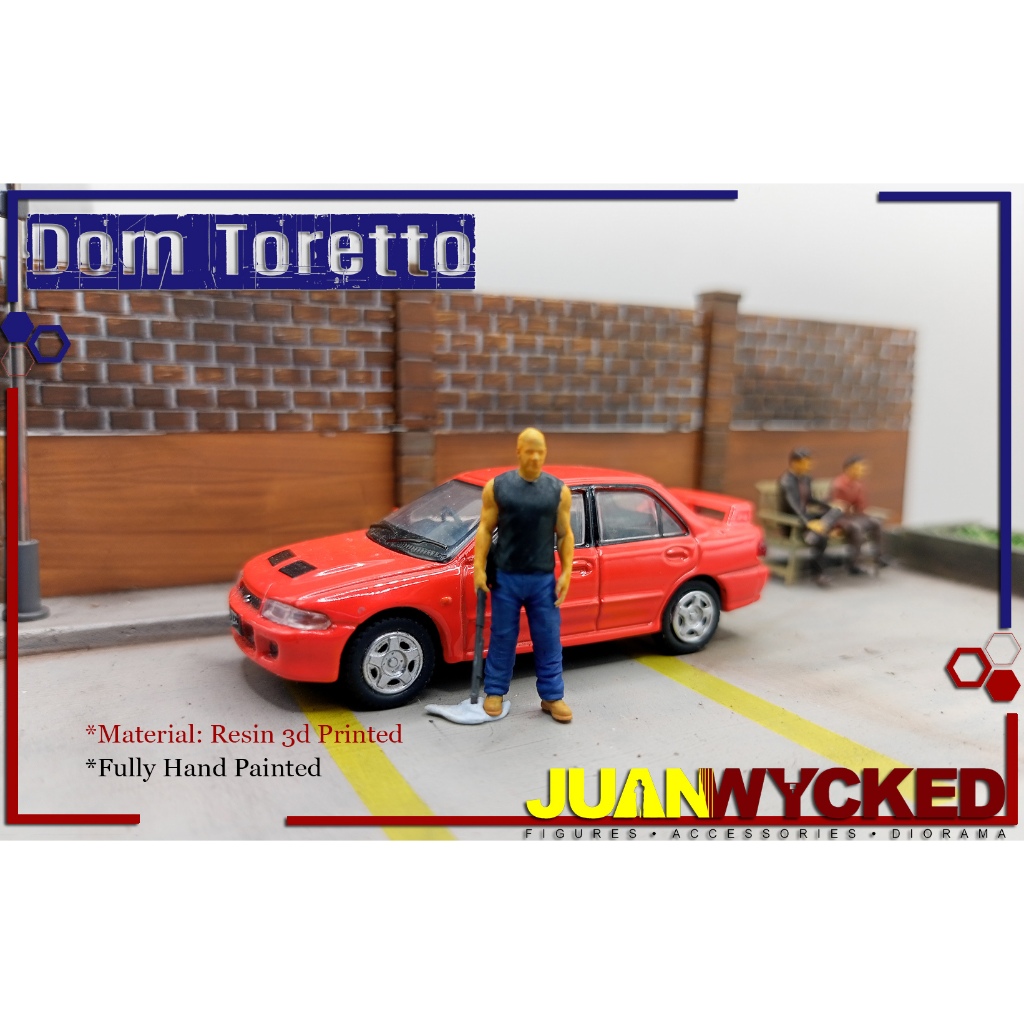1:64 Fast and Furious - Dom Toretto - Scale Model - JuanWycked 3d ...