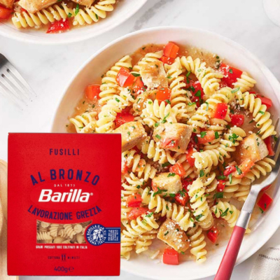 Barilla Al Bronzo Fusilli 400g | Shopee Philippines