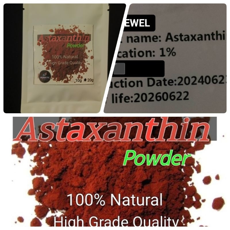 ASTAXANTHIN Powder 1% for Aquarium Fish | Shopee Philippines