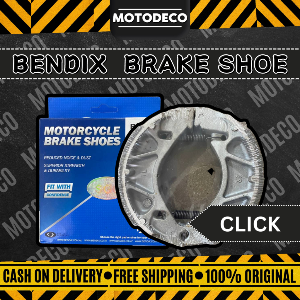 BENDIX BRAKE SHOE FOR HONDA BEAT / CLICK | Shopee Philippines