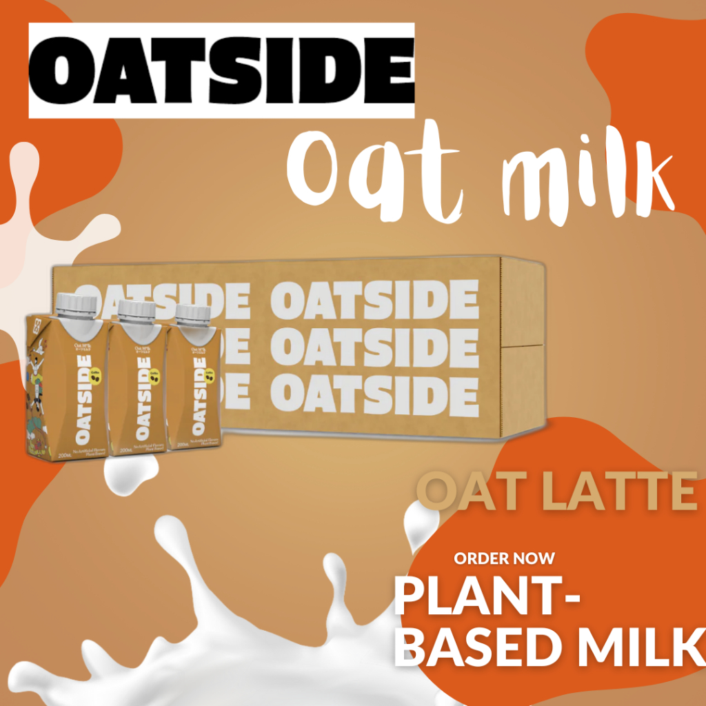Oatside Coffee Oat Latte Plant-Based Oat Milk 200ml Pocket Packs x24 ...