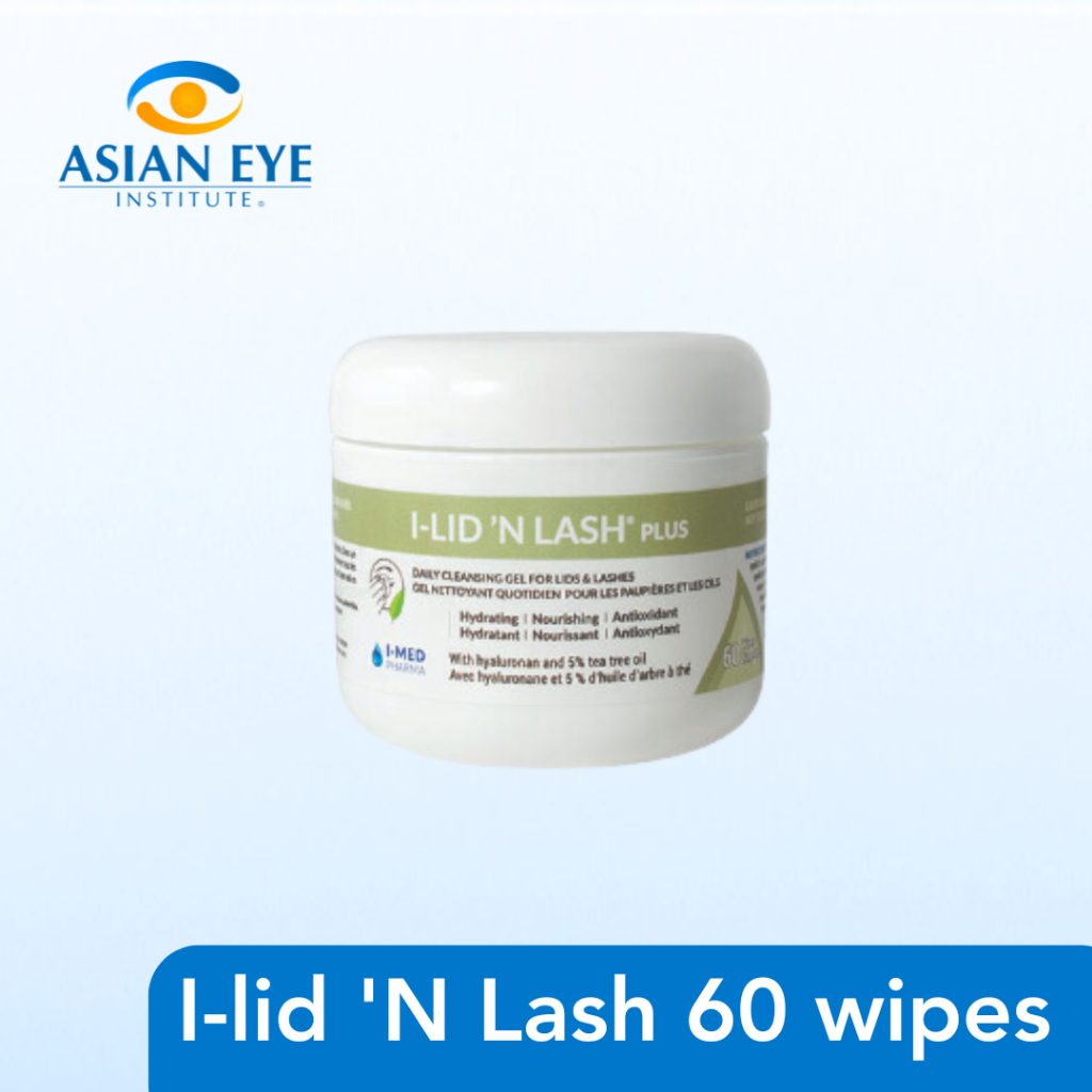 I-Lid 'N Lash Plus Eyelid Cleansing Wipes (60 wipes) | Shopee Philippines