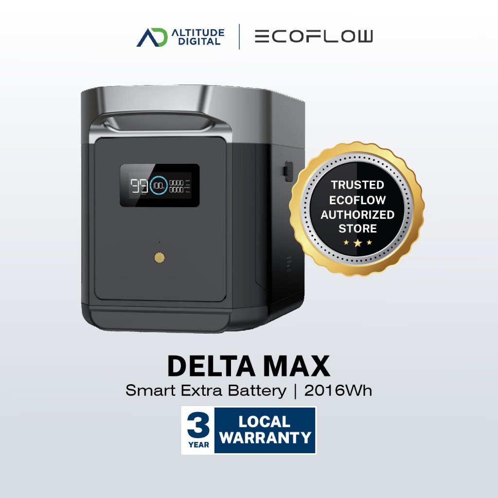 EcoFlow DELTA Max Extra Battery | Shopee Philippines